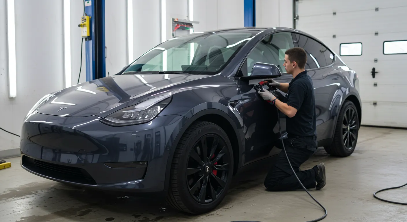 Why Paintless Dent Repair Is Ideal For Maintaining Your Tesla's Finish